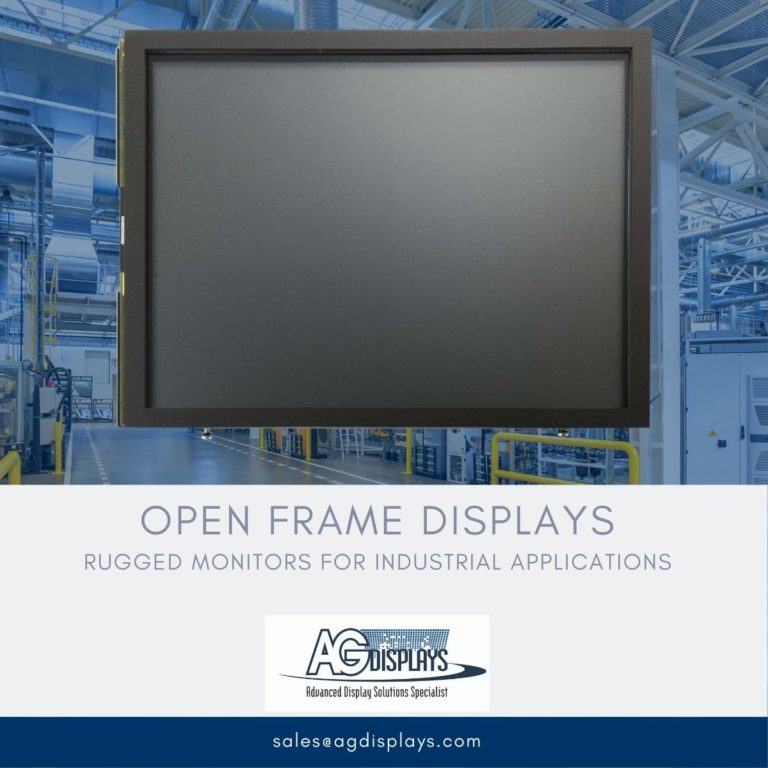 Open Frame Displays: Improving Productivity Industrial HMI Applications ...