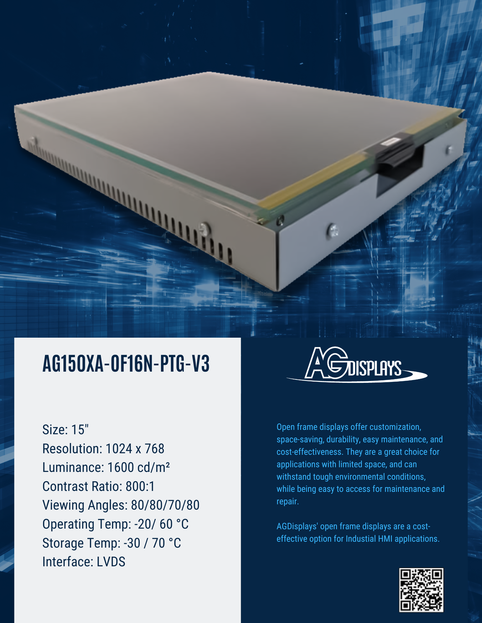 Open Frame Displays: Improving Productivity Industrial HMI Applications ...