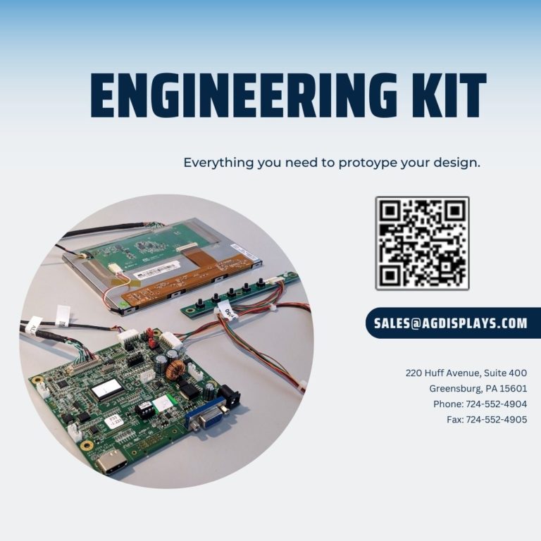 LCD Engineering Kits: Full Display Solutions for Rapid Development | AG ...